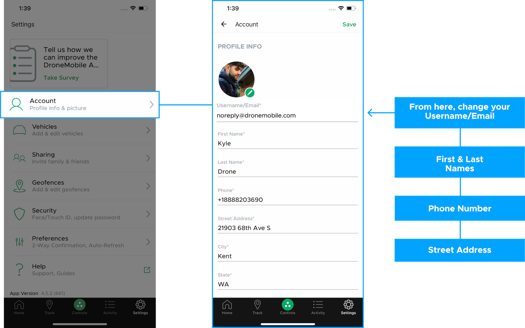 How To Update My Profile Information